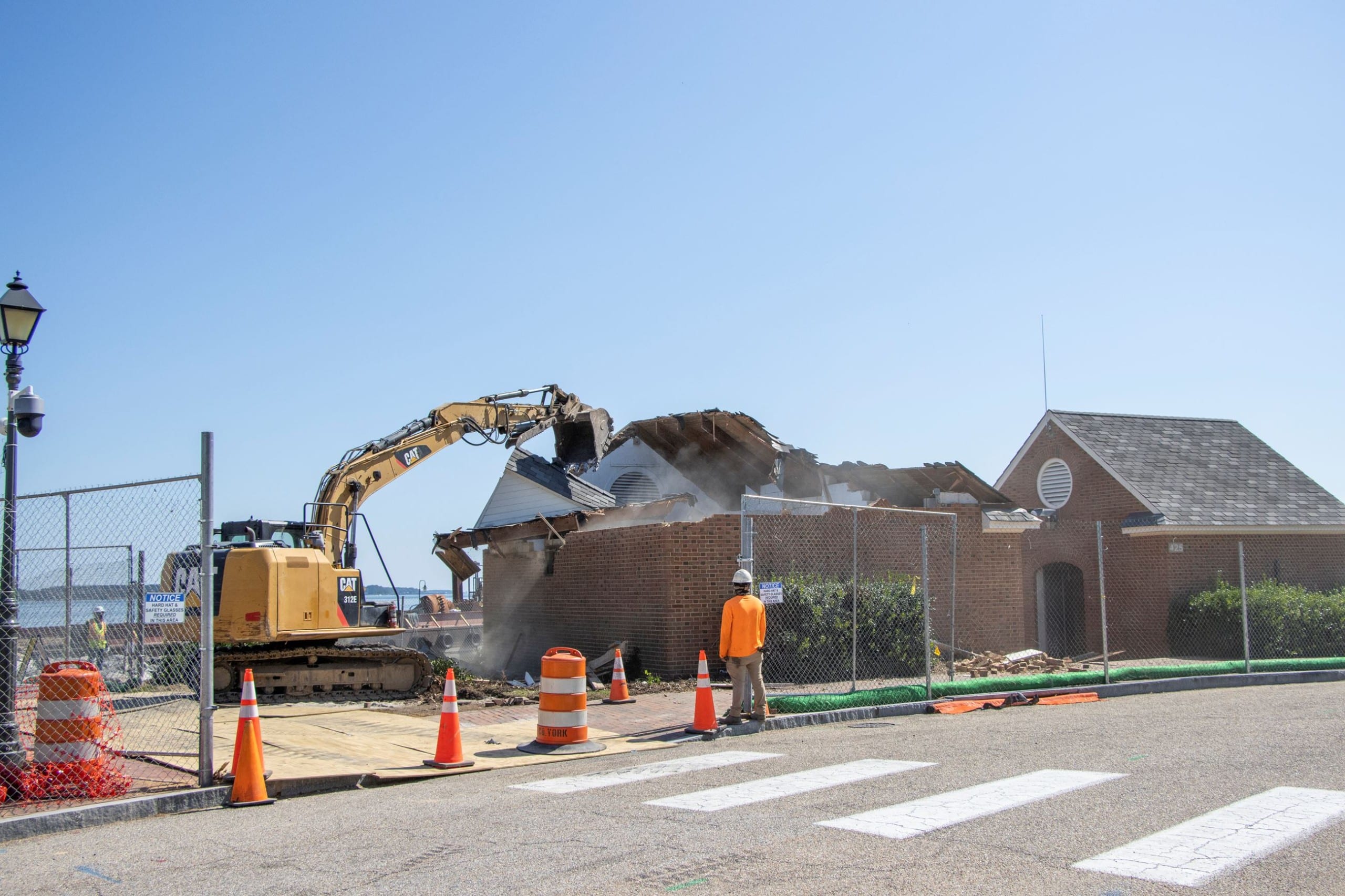 Construction of new Dockmaster building underway in Historic Yorktown ...